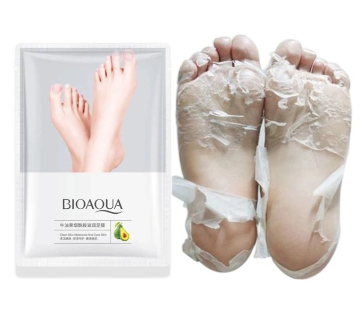 Foot Mask Whitening Exfoliating Removes Peeling Socks Facial Mask ...