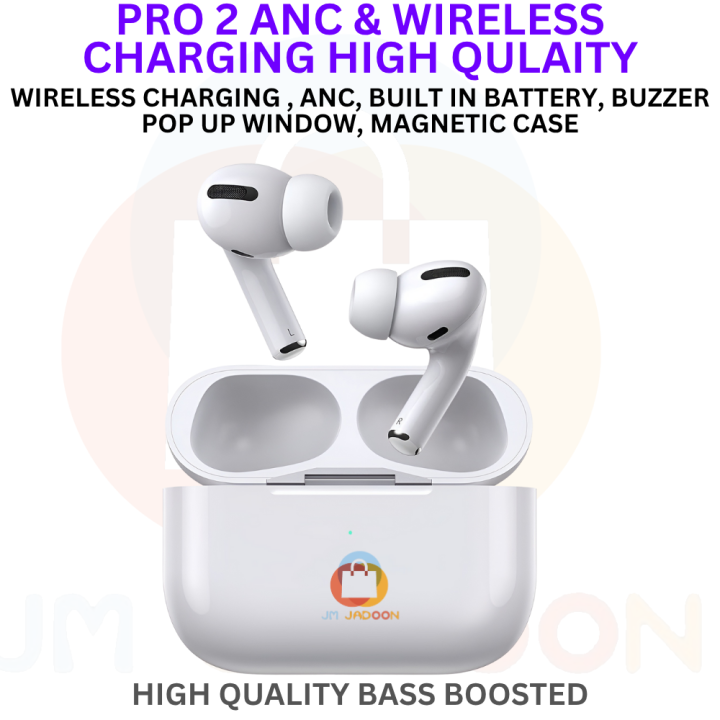 Premium Quality Airpods Pro 2nd Generation TWS Wireless Earbuds WIith ...
