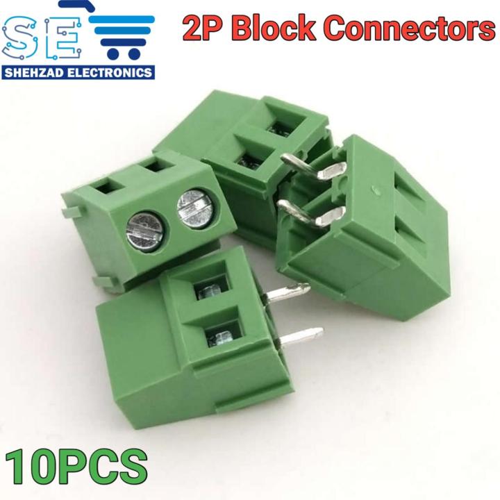 10PCS KF301 2P Screw Block Terminal Connector | Daraz.pk