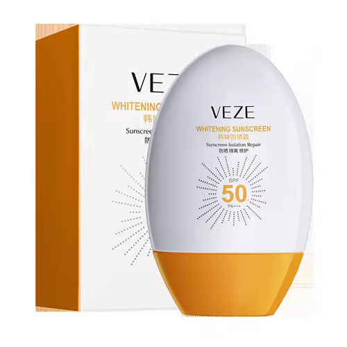 VEZE Whiting Sunscreen SPF50 Isolation Protect Cream 45ml in pakistan ...