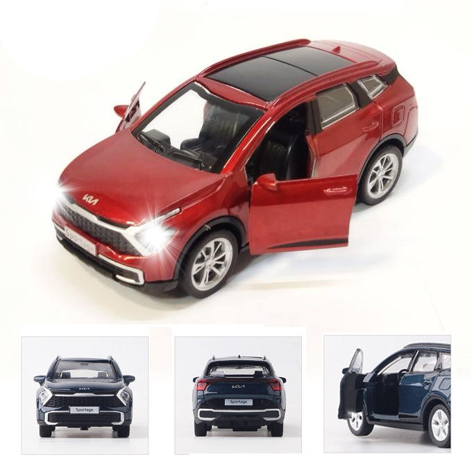 KIA Motor Car SPORTAGE Mini Diecast 1:36 Scale Miniature Display Toy ...