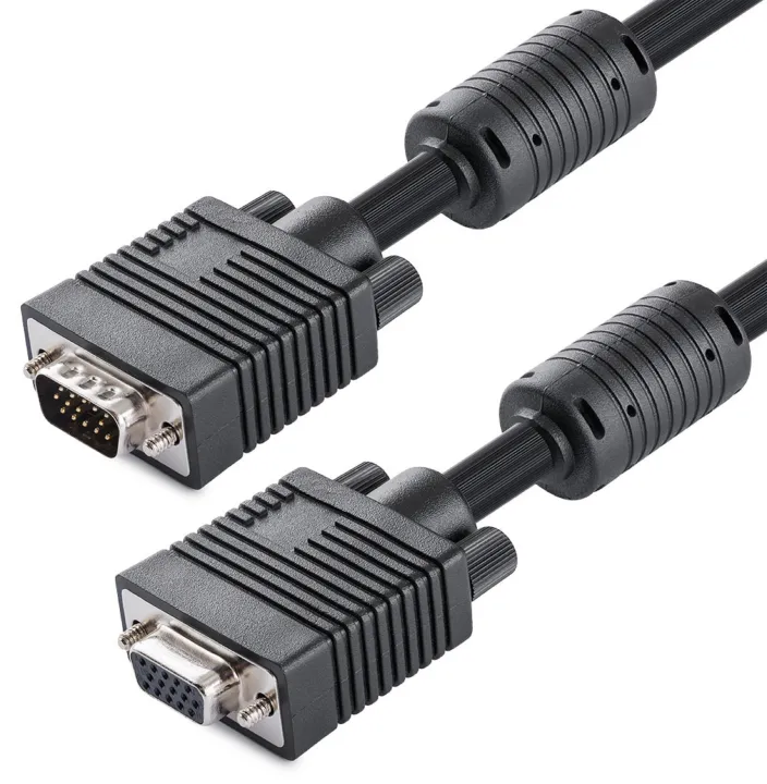 🎯 2 Meter VGA Extension Cable – SVGA Male to Female (HD15 M/F) | Double ...