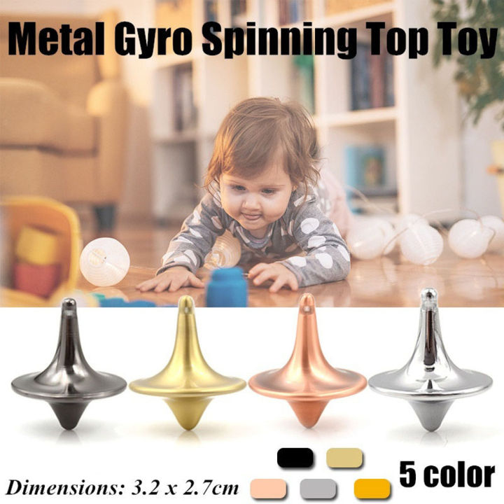 Creative Exquisite No Resistance Gift Mini Toys Spinning Top Gyroscope ...