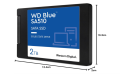 Western Digital 2TB WD Blue SA510 SATA Internal Solid State Drive SSD ...