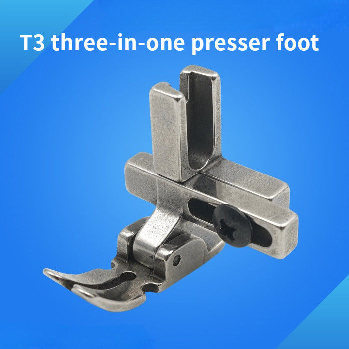 Universal Sewing Machine Presser Foot 3 in 1 Adjustable Left Right ...