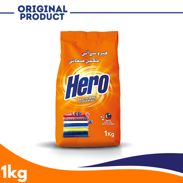 Hero Detergent Powder 1 kg | Daraz.pk