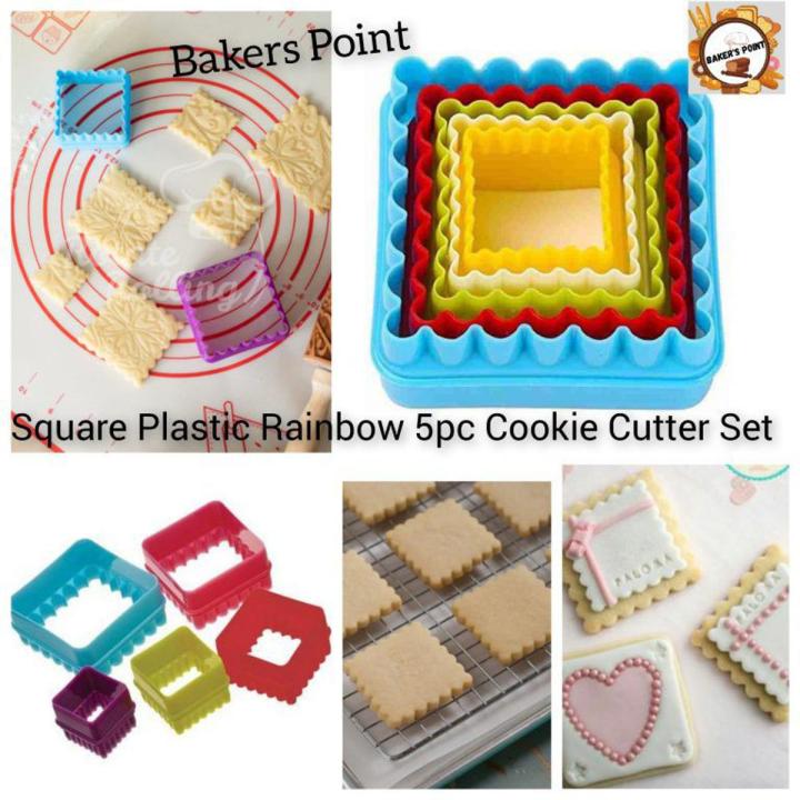 Cookie Cutter Square Shape 5Pcs Set | Daraz.pk
