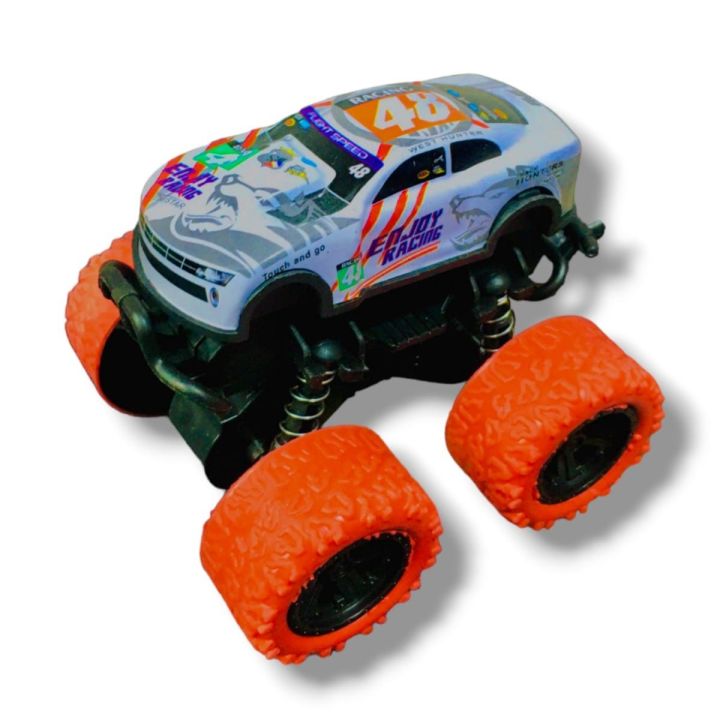 2Pcs Monster Truck Friction Car 4 x 4 For Kids | Daraz.pk