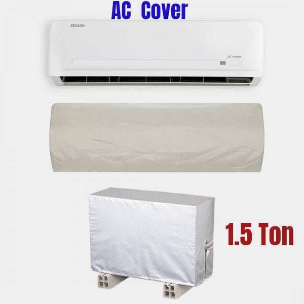 AC Dust Cover For 1.5 ton, 1 ton and 2 ton Indoor and Out Door unit ...