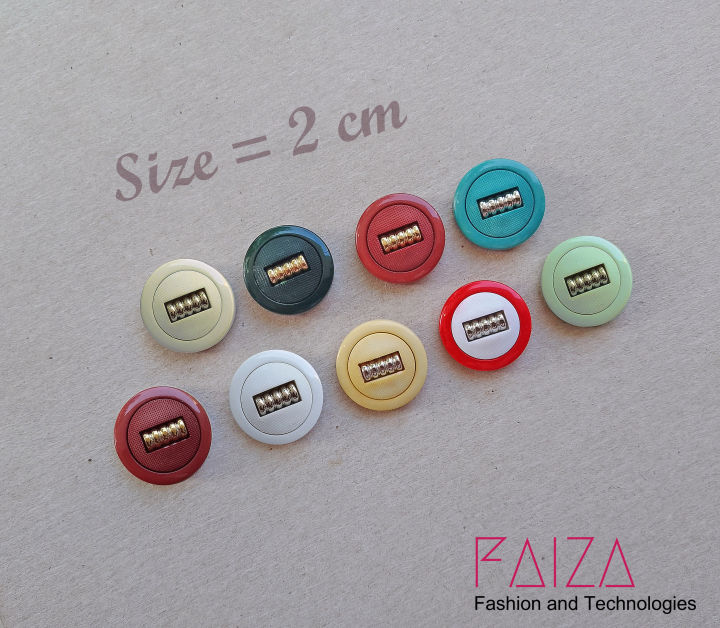 4-Pieces Fancy Unique Decorative Buttons | Fancy Buttons for Men/Women ...