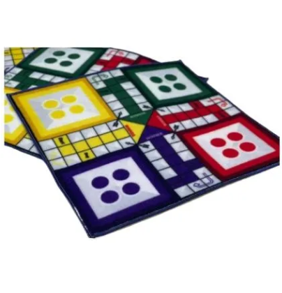 Carpet Ludo – Premium Quality Traditional Board Game | Soft Fabric Ludo ...