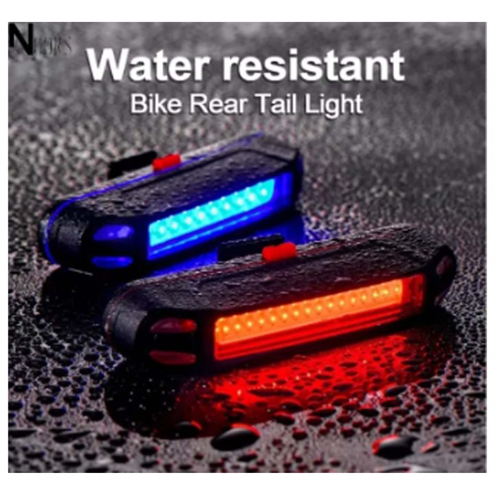 Bicycle USB Rechargeable Rear Tail light Waterproof COB Bike Light ...