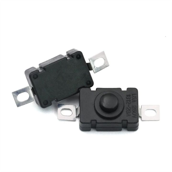 10PCS 18 x 12mm Mini Push Button for Electric Torch KAN-28 Switch Self ...