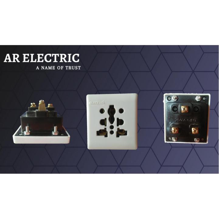 Universal Electric Socket>3Pin Socket>Multi Electric Socket | Daraz.pk