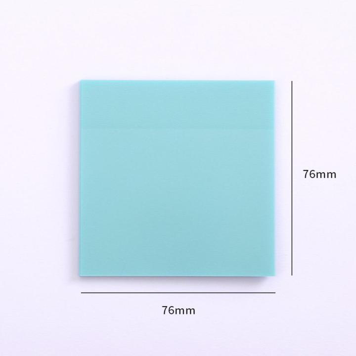 Winzige Transparent Sticky Notes Plastic Sticky Notes Memo Pad 50sheets ...