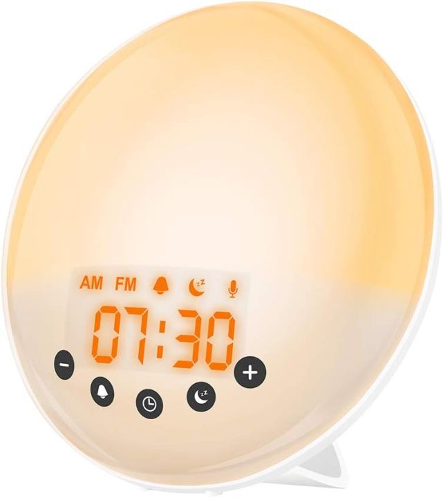 BELLALICHT HOSOME Wake Up Light Alarm Clock Radio , Sunrise and Sunset ...