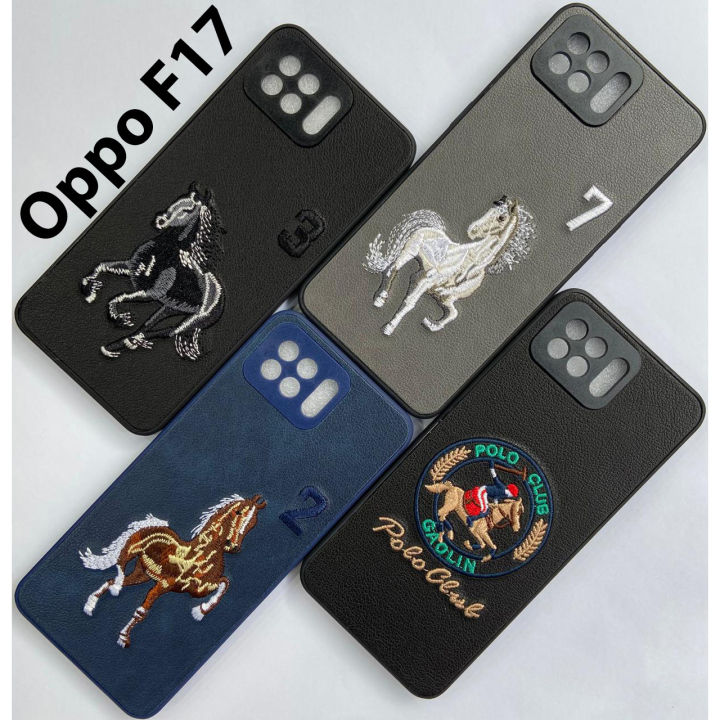 Oppo F17 – Santa Barbara Polo Embroidered Faux Leather Rexine Phone ...