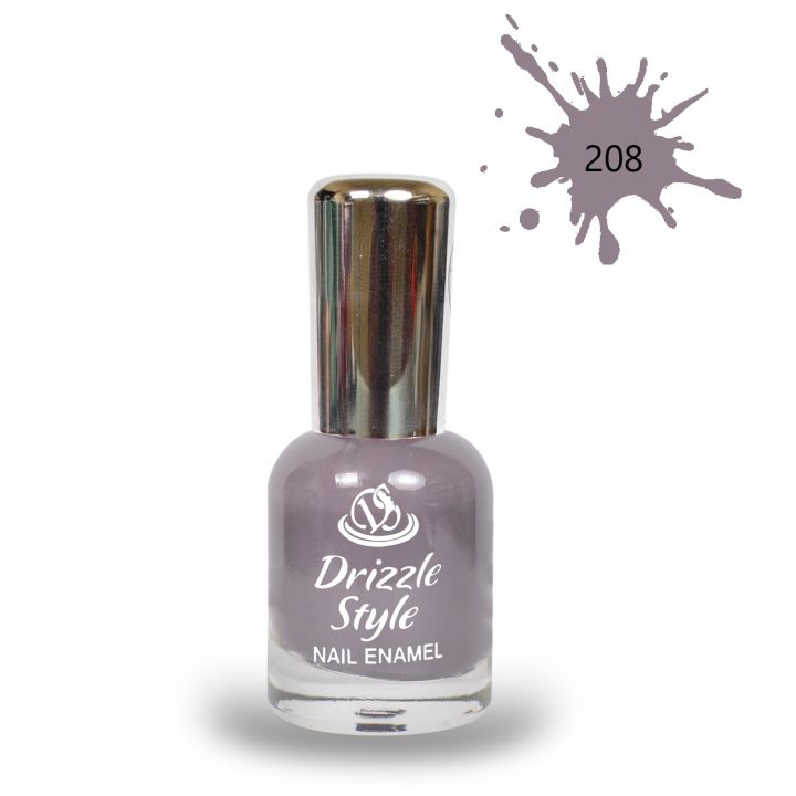 Drizzle Style nail enamel, branded quality girls nail enamel, easy to ...