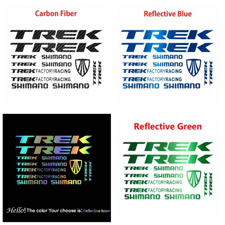 TREK Bike Frame Vinyl Decals Décor Road Cycling Decal Trek Brand MTB ...
