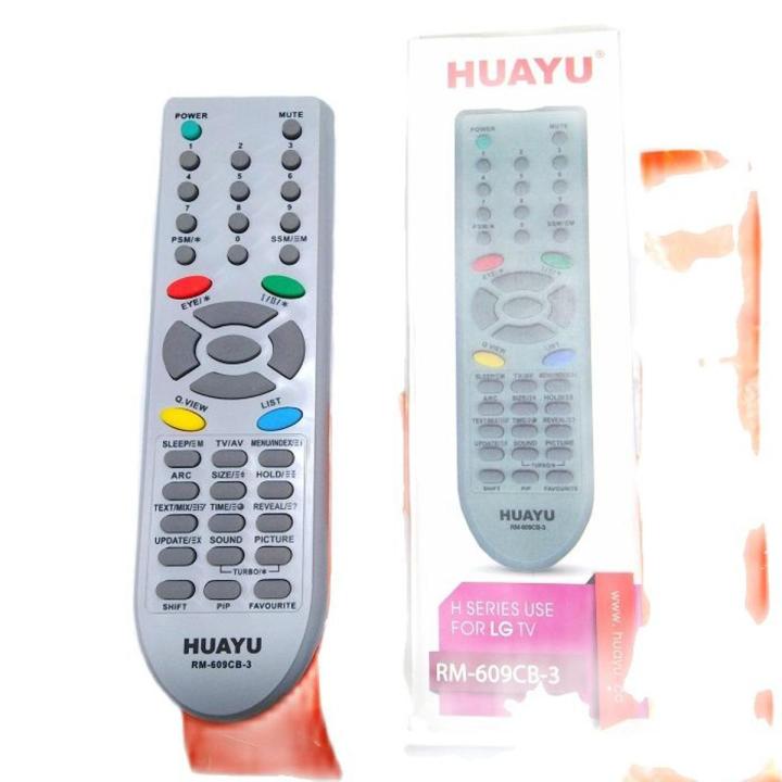 High Quality Universal Remote for TV - Original Huayu Product - RM609 ...