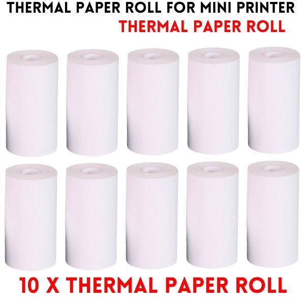 Mini Printer Paper Roll For Printing - Thermal Paper - For Portable ...