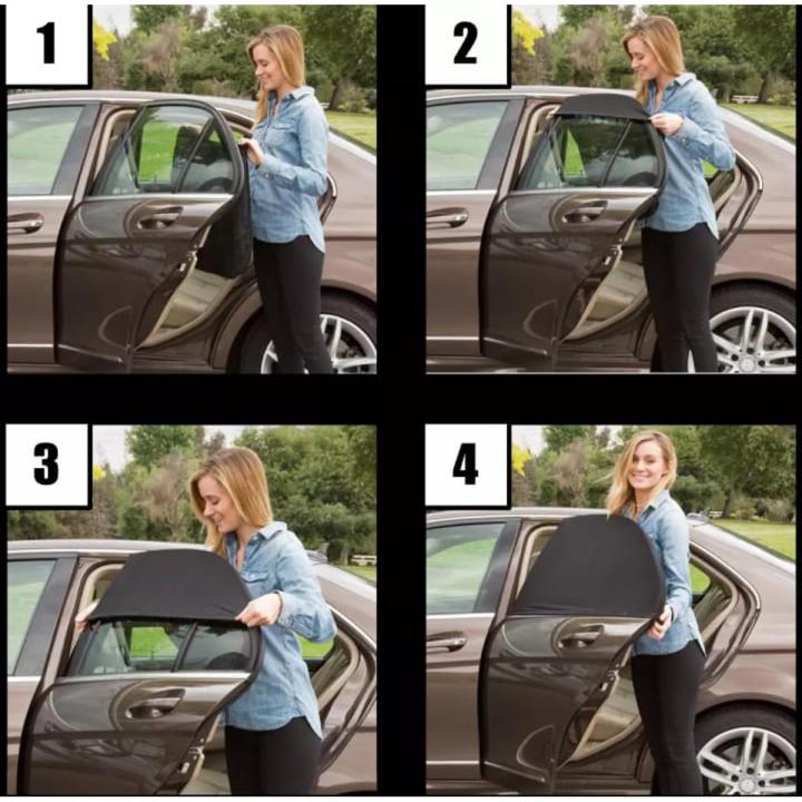 NEW Arrival UNIVERSAL CAR WINDOW COVER MATERIAL BREATHABLE & FLEXIBLE ...