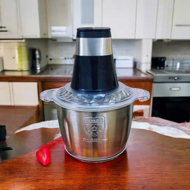3L Electric Meat Mincer Grinder Vegetable Food Processor Chopper ...