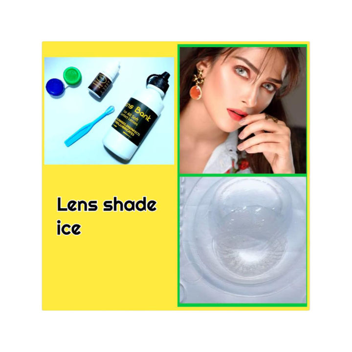 Shade name Ice Eye Contact Lens Multiple Eye care Lens | Daraz.pk