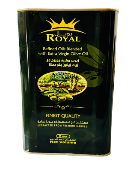 Royal Premium Extra Virgin Olive Oil - Perfect for Dressings & Dips ...