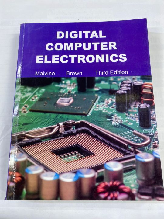 DIGITAL COMPUTER ELECTRONICS 3rd Edition MALVINO BROWN | Daraz.pk