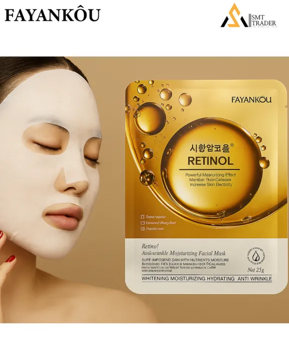 FAYANKOU Retinol Anti-Wrinkle Moisturizing & Whitening Mask | Daraz.pk