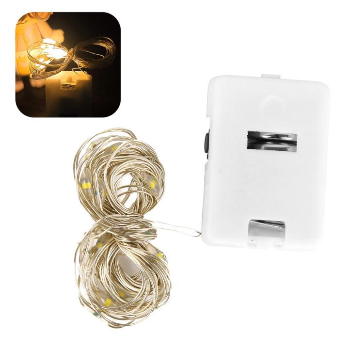 LED Copper Wire Birthday Cake String Light Decoration,Flashing Fairy ...