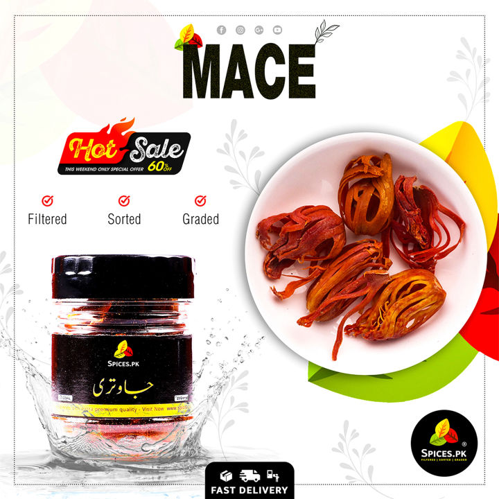 Premium Sabat Jawitri (Mace Spice) - 100% Organic Whole Javitri for ...