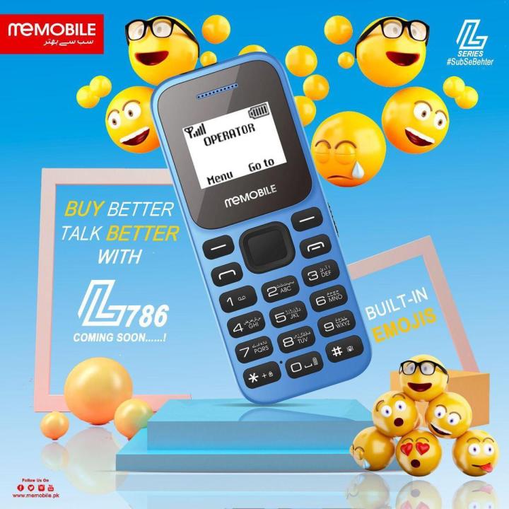 MEMOBILE L786, Dual Sim, Bluetooth dialer, 1.44″ Inch Monochromatic ...