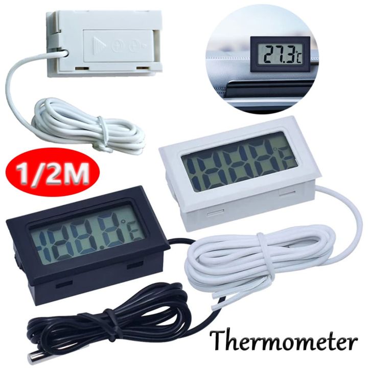 1/2M TPM-10 Digital Temperature Gauge Thermometer LCD Screen Digital ...