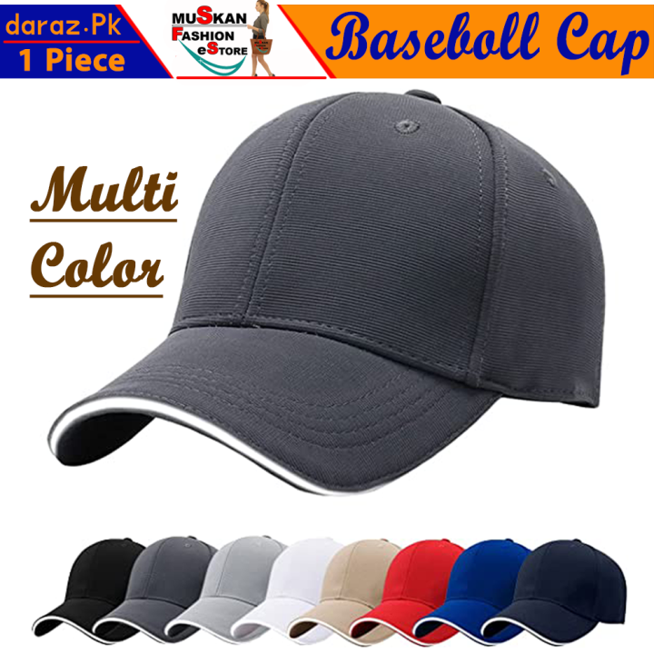 P Caps Adjustable Strap Men Hats with Curved Brim Protects from ...
