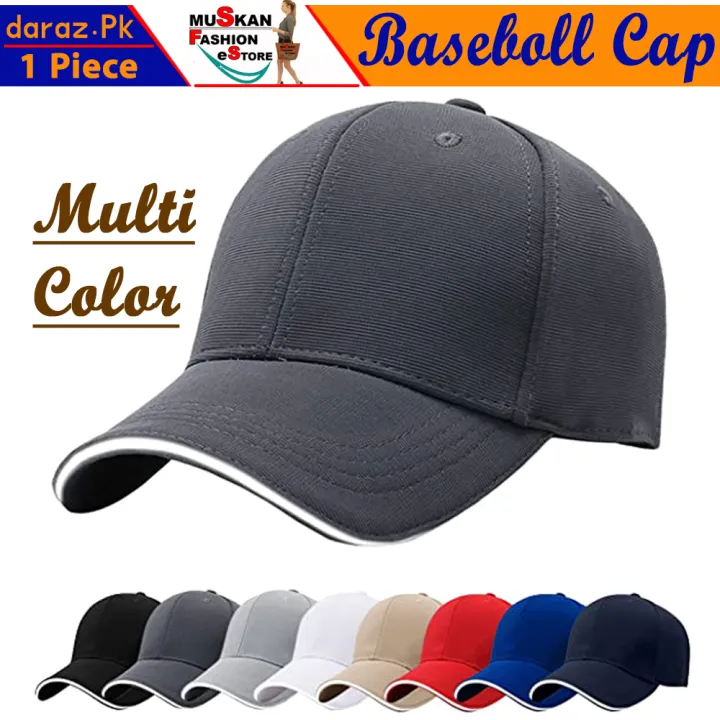P Caps Adjustable Strap Men Hats with Curved Brim Protects from ...