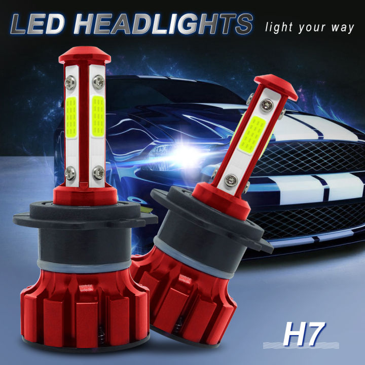 EDran Four-sided 360 degree car headlights ledV5 car led car headlights ...