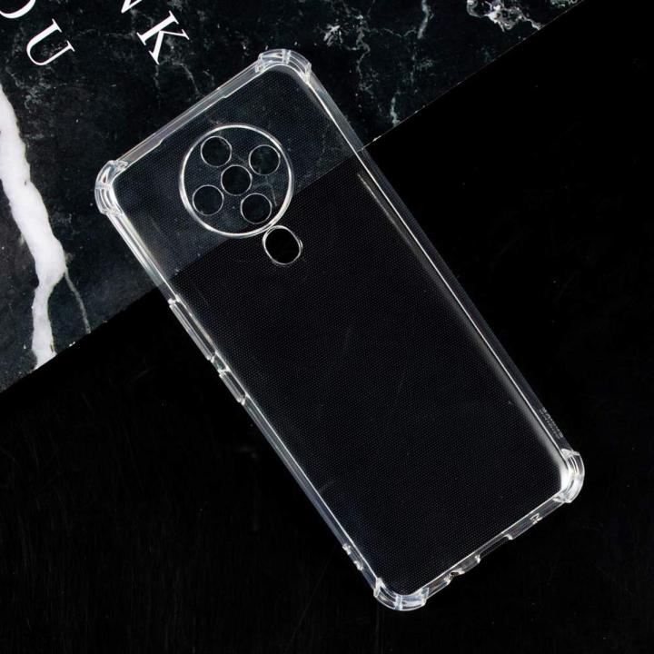 Techno Spark 6 Antishock Drop Resistance Transparent TPU Silicone ...