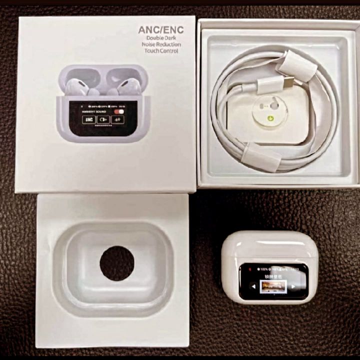 A9 Pro AirPods Touch Screen Air_Pods Pro Titanium Quality ANC/ENC ...