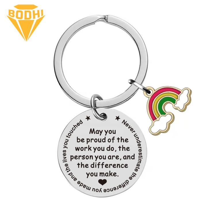 BODHI Key Rings Round Shape Anti-rust Smooth Key Chain | Daraz.pk