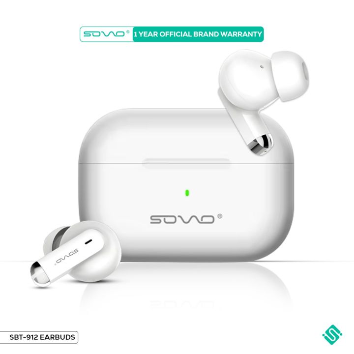 SOVO Mini Pro SBT-912 Wireless AirPods | Bluetooth 5.3, HD Sound, Deep ...