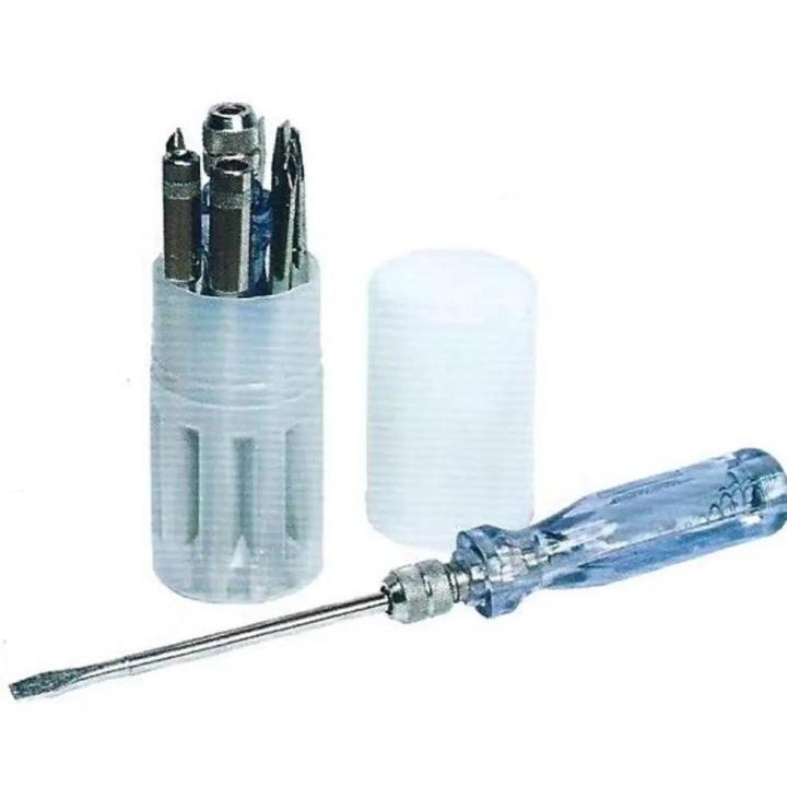 Star Kit, Interchangeable Screwdriver Set, 9 in 1, Electric Tester ...
