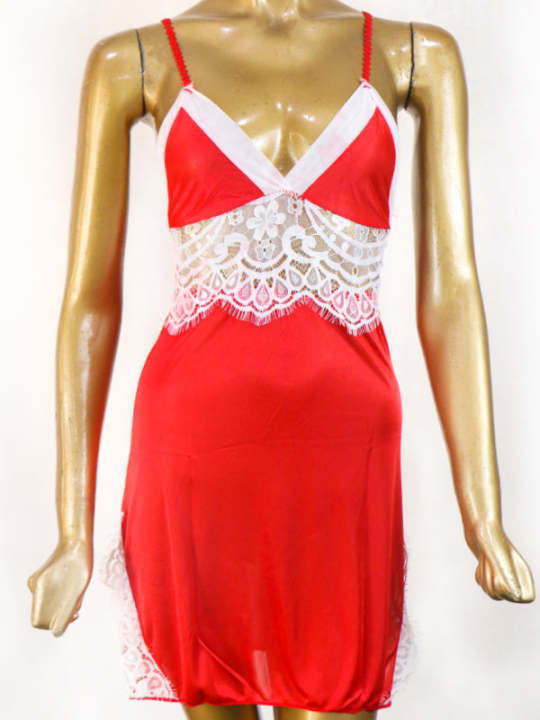 Red - Short Nighty For Women WSN01 | Daraz.pk