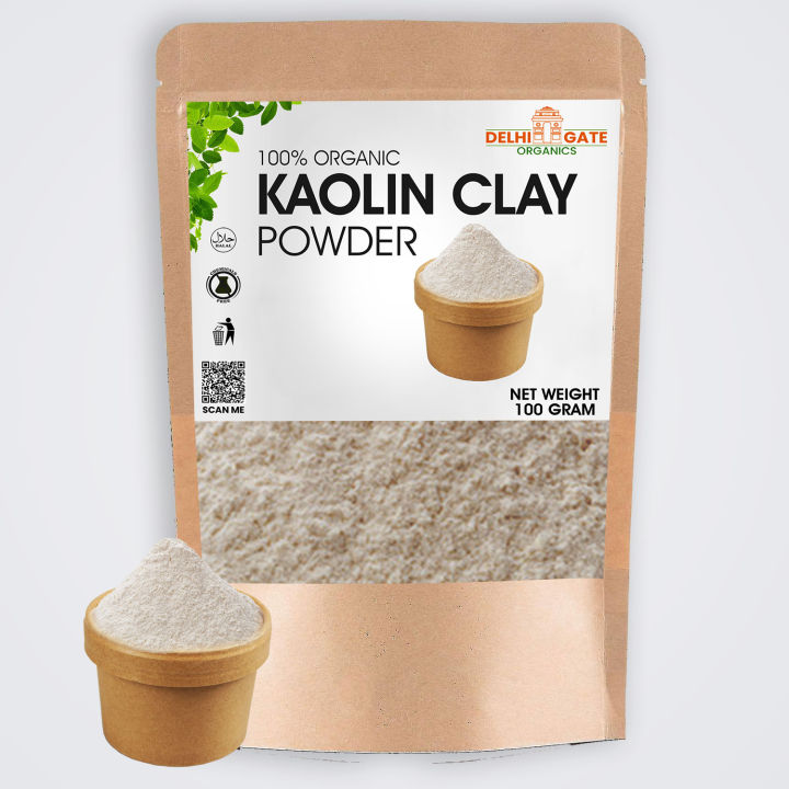 100 % Natural & Pure White Kaolin Clay Fine Powder 100 Gram | Daraz.pk