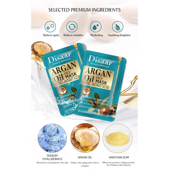 Disaar 1 Piece Moisturizing Extract Argan Oil Face 25ml | Daraz.pk