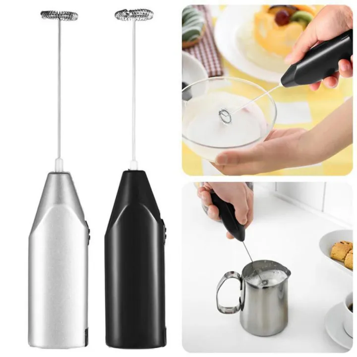 Handheld Stainless Steel Espresso Cappucino Latte Maker Beater Stirrer ...