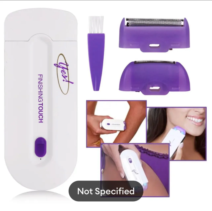 2 in 1 Finishing Touch Hair Remover Rechargeable Lithium Ion Battery ...