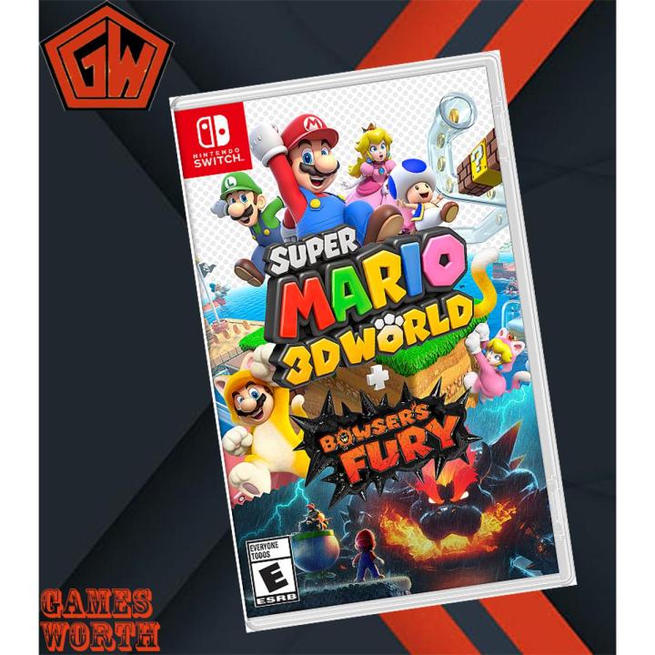 SUPER MARIO 3D WORLD PLUS BOWSERS FURY NINTENDO SWITCH GAME | Daraz.pk