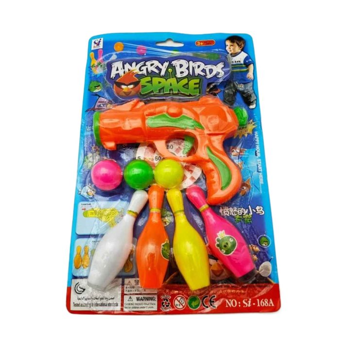 Kids Angry Bird Pin Ball Toy With Balls and Pins Included - W10900 ...